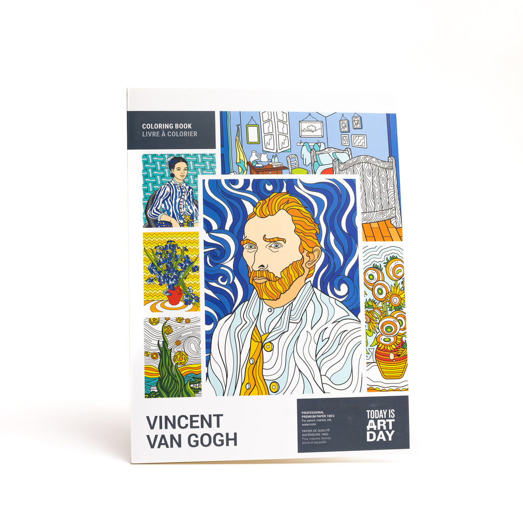 Vincent van Gogh - Coloring Book – Today is Art Day