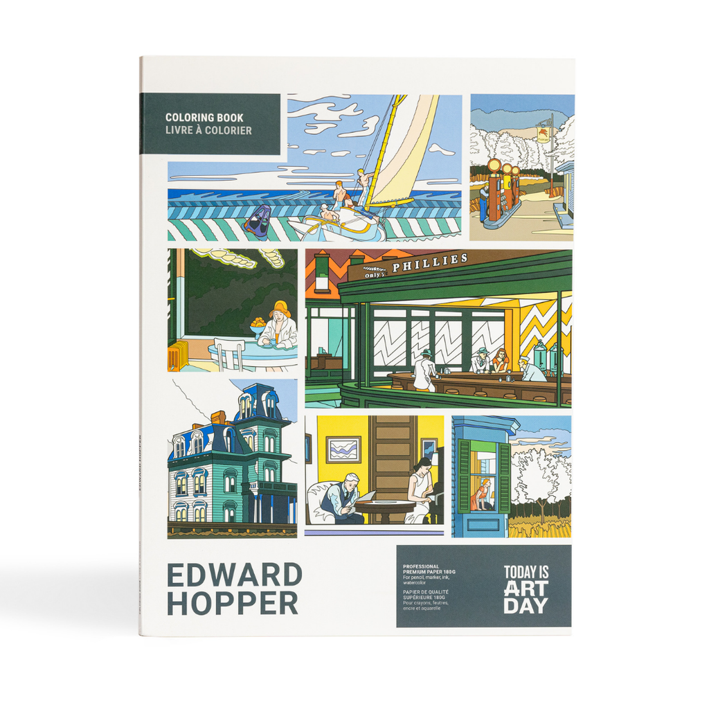 Edward Hopper - Coloring Book – Today is Art Day