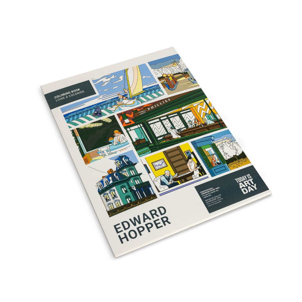 Edward Hopper - Coloring Book – Today is Art Day