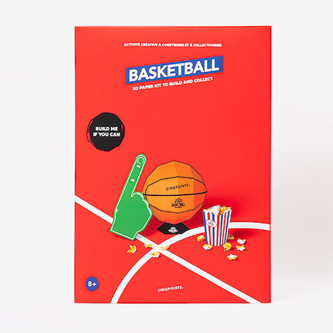 Basketball Club - Papercraft 3D – Today is Art Day