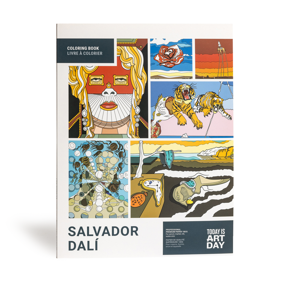 Salvador Dali - Coloring Book – Today is Art Day