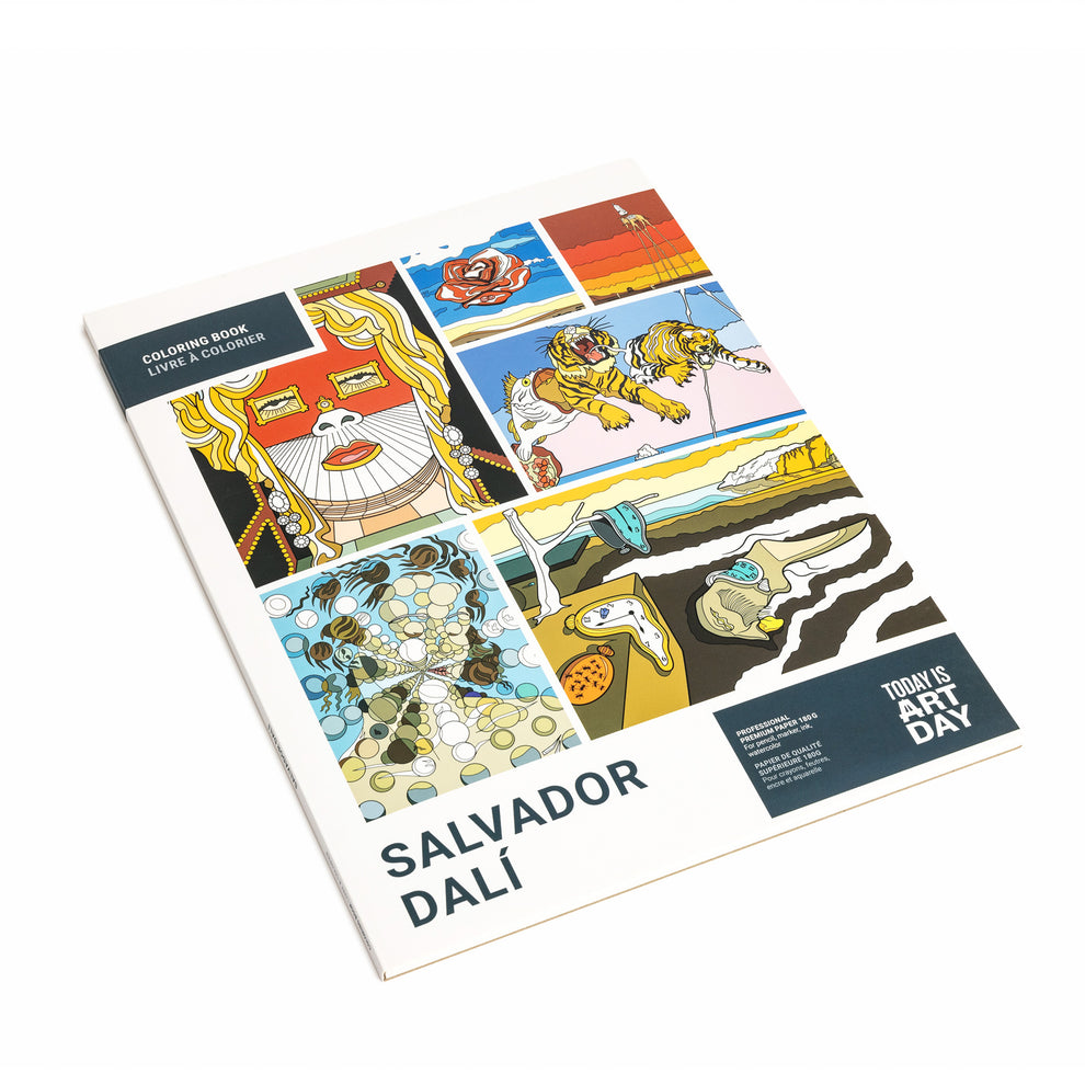 Salvador Dali - Coloring Book – Today is Art Day