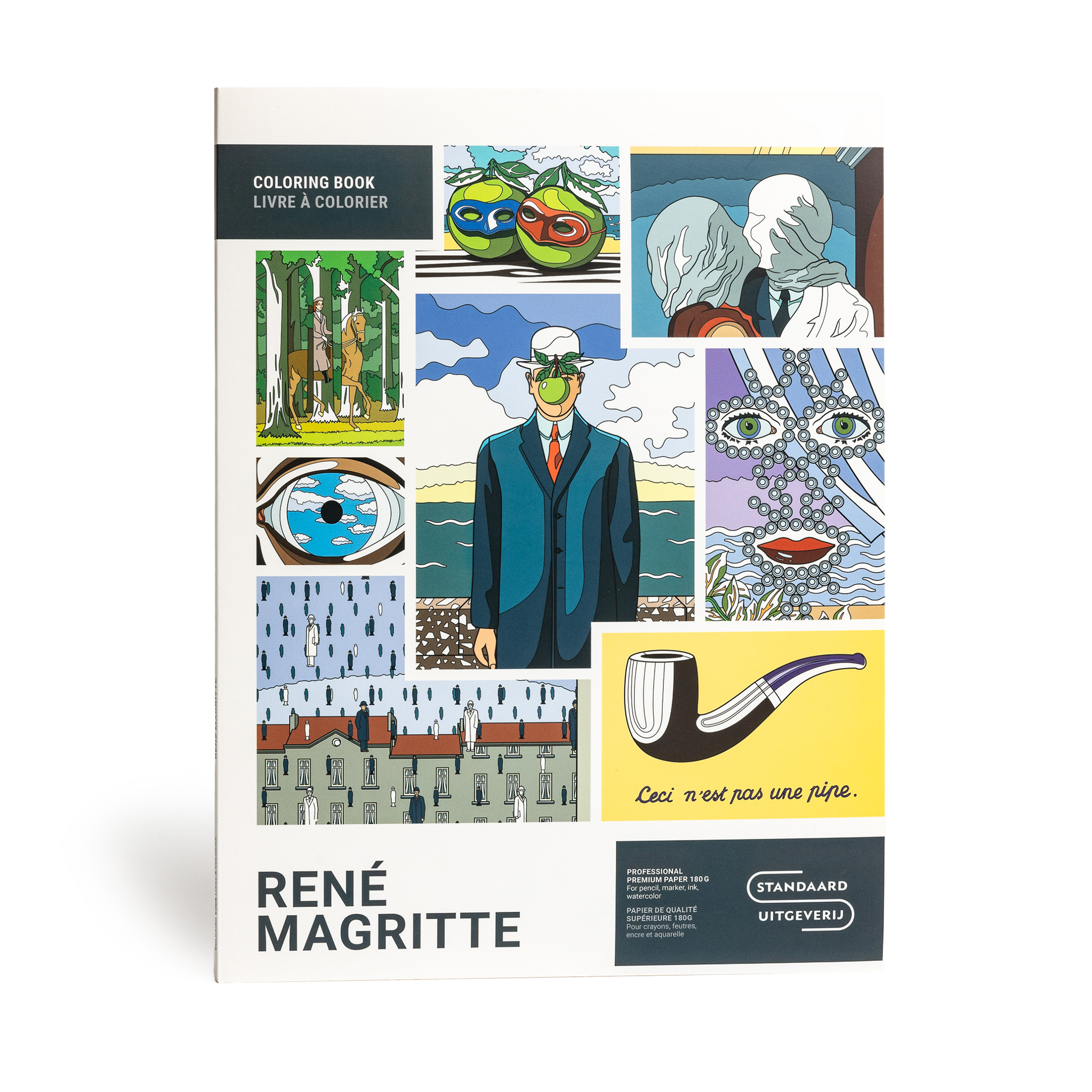 René Magritte - Coloring Book – Today is Art Day