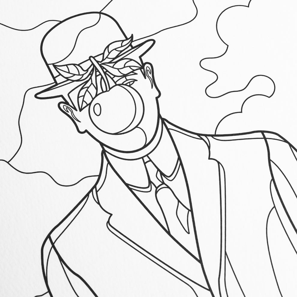 René Magritte - Coloring Book – Today is Art Day
