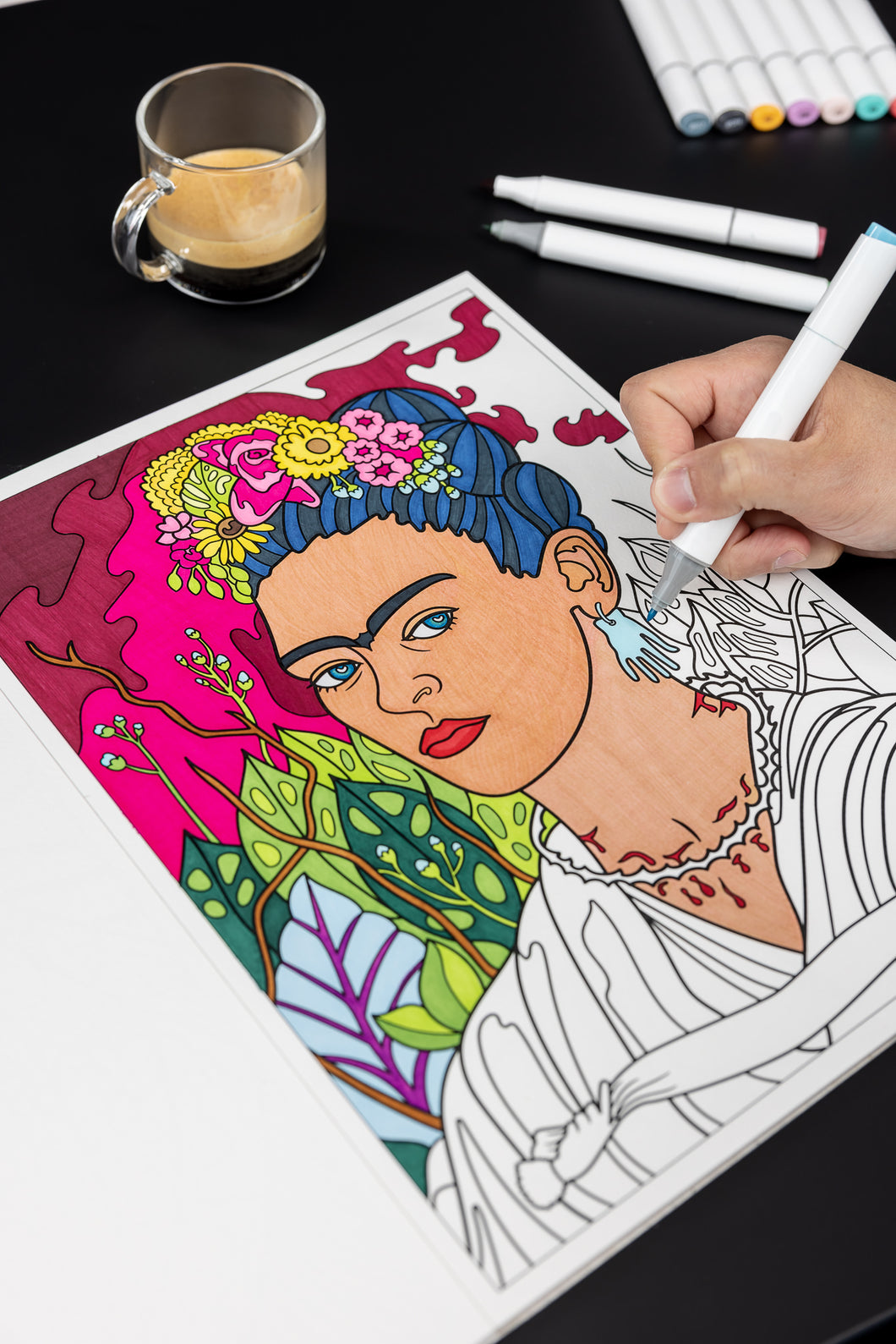 Frida Kahlo - Coloring Book – Today is Art Day