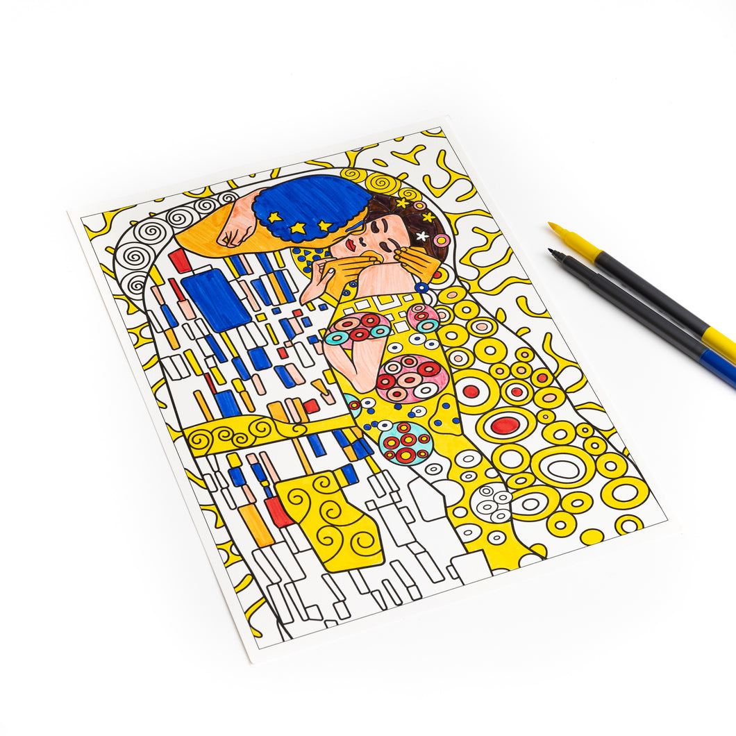 Masterpieces - Coloring Book – Today is Art Day