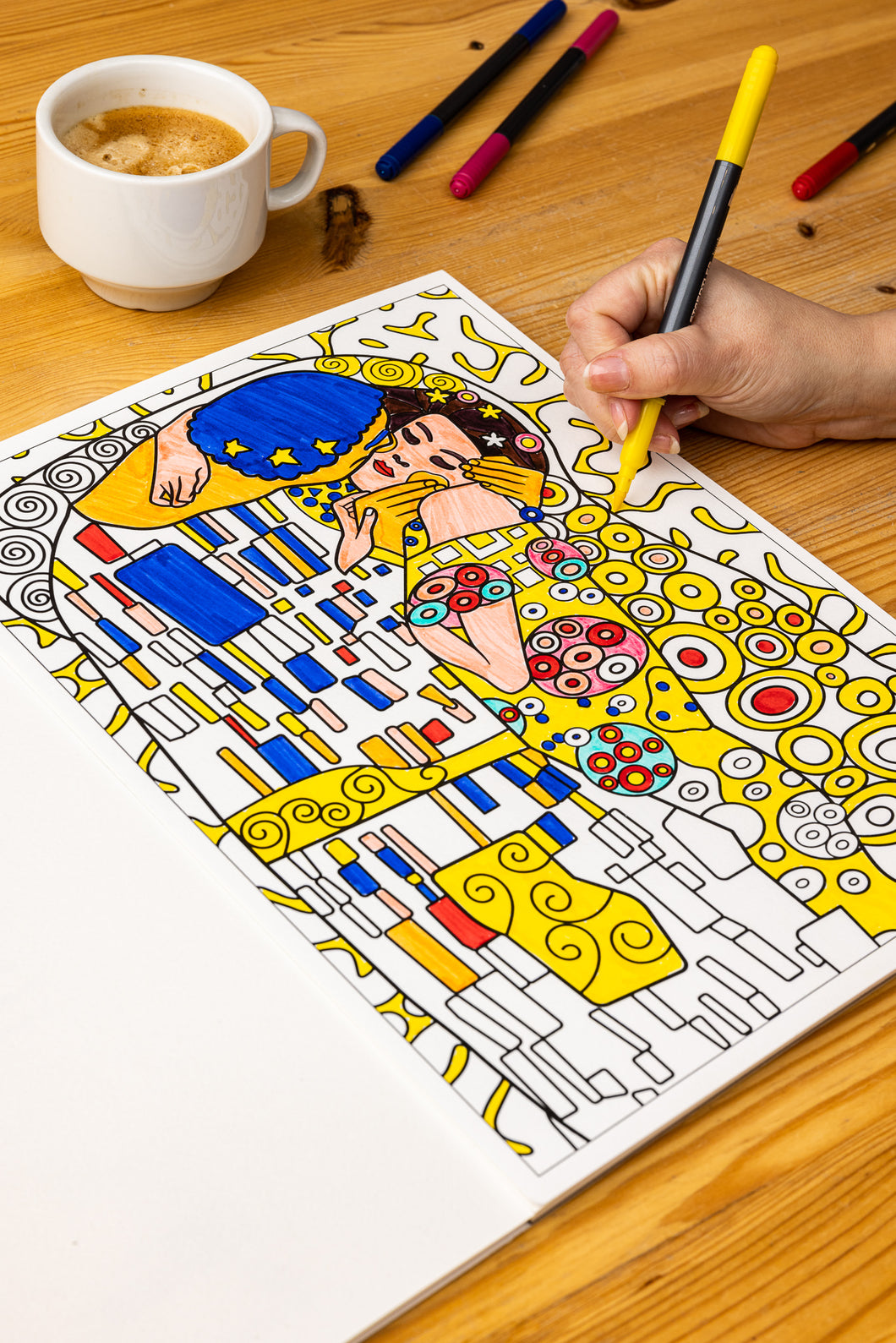 masterpieces coloring book