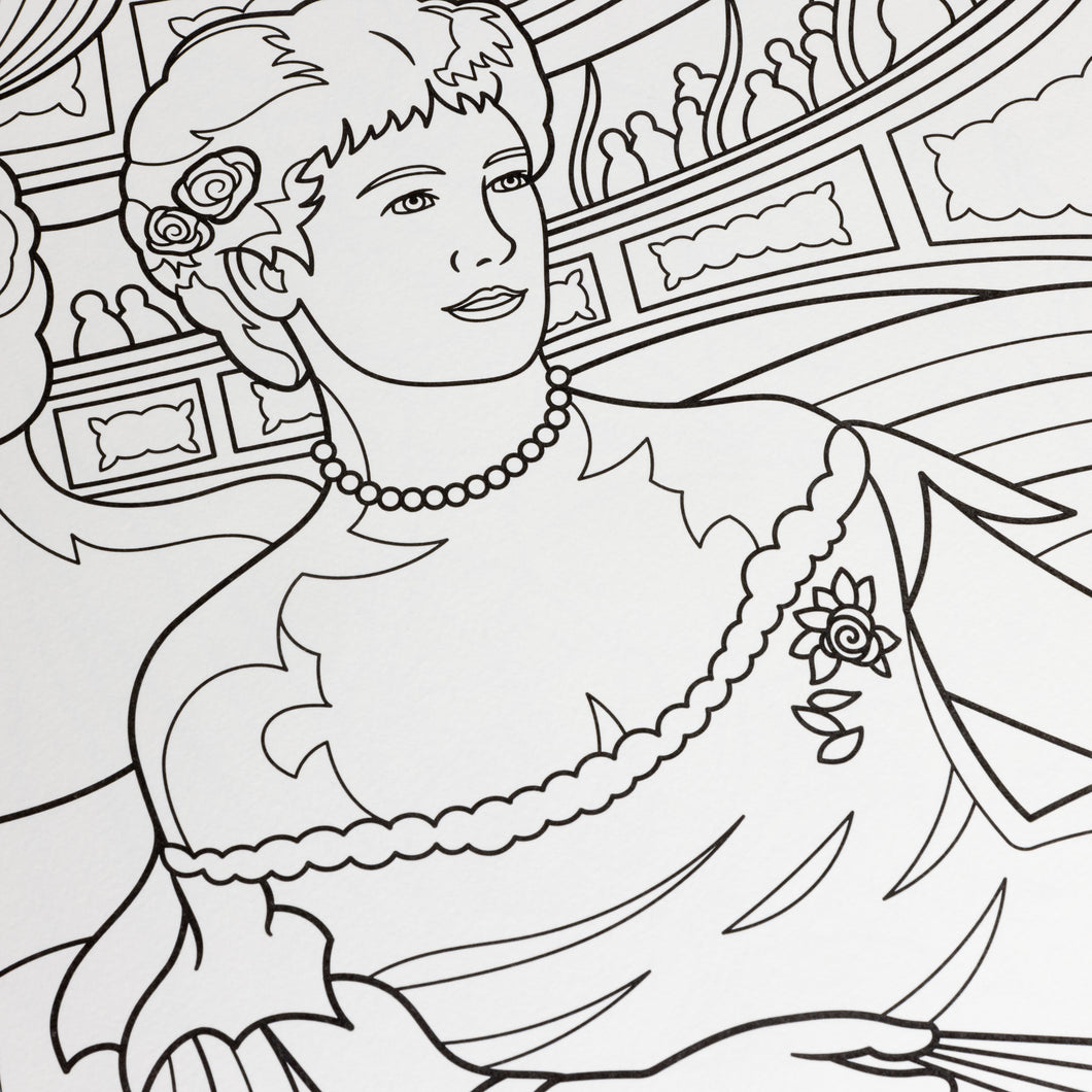 adult painting coloring pages