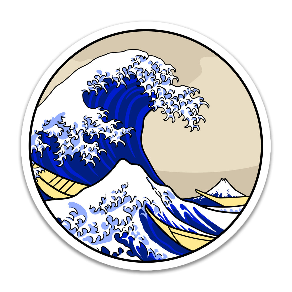 The Great Wave - Sticker – Today is Art Day